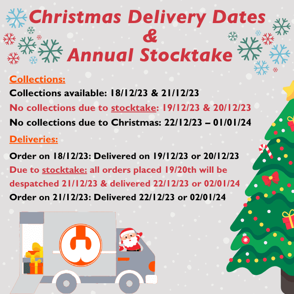 Annual Stocktake & Christmas Opening Times - Waxman Energy