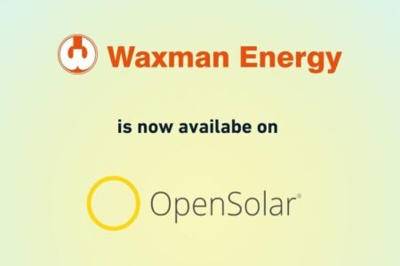 Waxman Energy Powering Smarter Solar: Waxman Energy Partners with OpenSolar